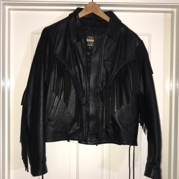Frontier | Jackets & Coats | Vintage Frontier Leather Jacket With ...